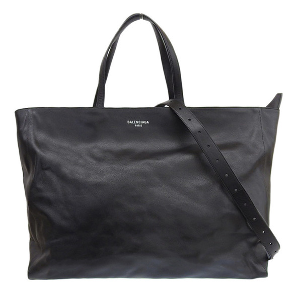 Valencia | Bags | Balenciaga Passenger Xl 2way Tote Bag Leather Black ...